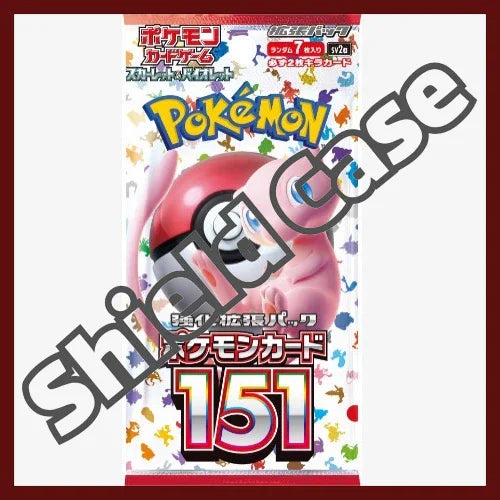 {sv2a Case} Pokemon Cards 151 - Official Sealed case - | Japanese Poke ...
